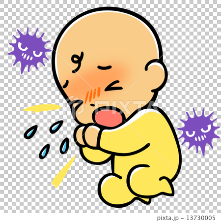 A cold baby - Stock Illustration [13730005] - PIXTA