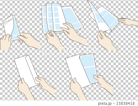 Hand with DM - Stock Illustration [13838418] - PIXTA
