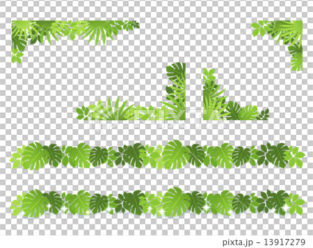 Plant border line - Stock Illustration [13917279] - PIXTA