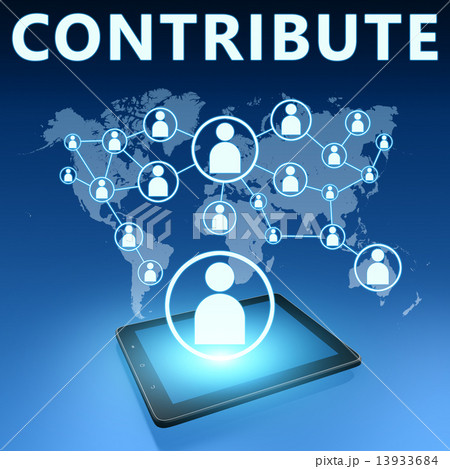 Contributeのイラスト素材 [13933684] - PIXTA