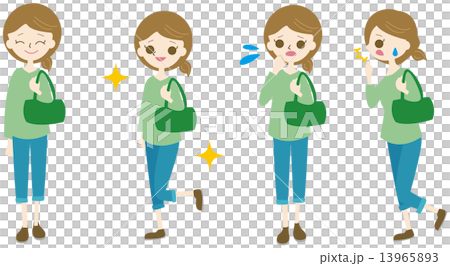 Woman - Stock Illustration [13965893] - PIXTA