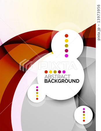 Colorful fresh modern abstract backgroundのイラスト素材 [13973956] - PIXTA