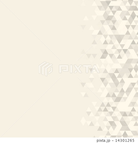 Beige triangle templateのイラスト素材 [14301265] - PIXTA