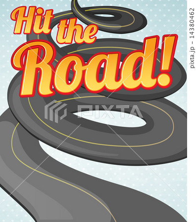 Hit the roadのイラスト素材 [14380462] - PIXTA