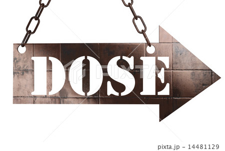 dose word on metal pointerのイラスト素材 [14481129] - PIXTA