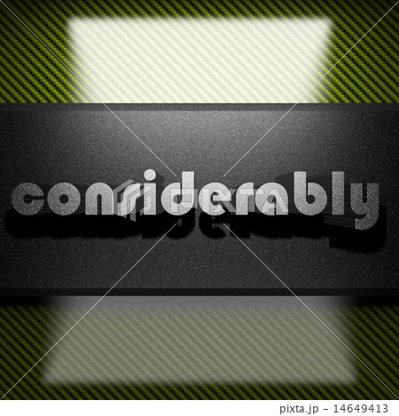 considerably word of iron on carbonのイラスト素材 [14649413] - PIXTA
