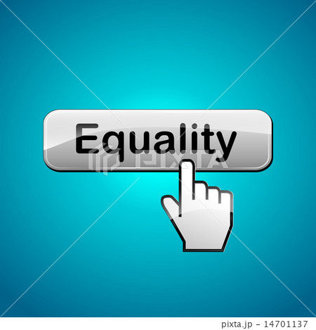 Vector equality button conceptのイラスト素材 [14701137] - PIXTA