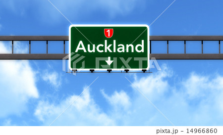Auckland New Zealand Highway Road Signのイラスト素材 [14966860] - PIXTA