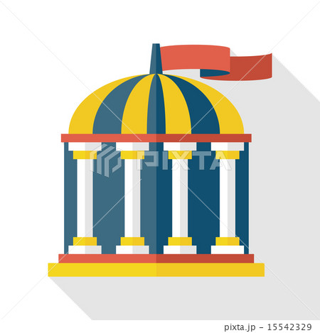 Building theme dome elements cartoonのイラスト素材 [15542329] - PIXTA