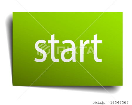 start square paper sign isolated on whiteのイラスト素材 [15543563] - PIXTA