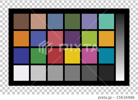 Color Chart - Stock Illustration [15616986] - PIXTA
