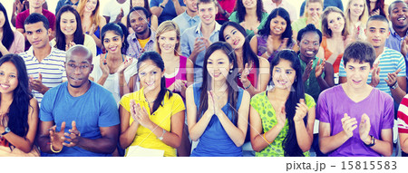 Diversity Casual Team Cheerful Community Conceptの写真素材 [15815583] - PIXTA