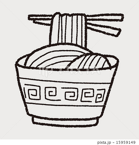 noodle doodleのイラスト素材 [15959149] - PIXTA