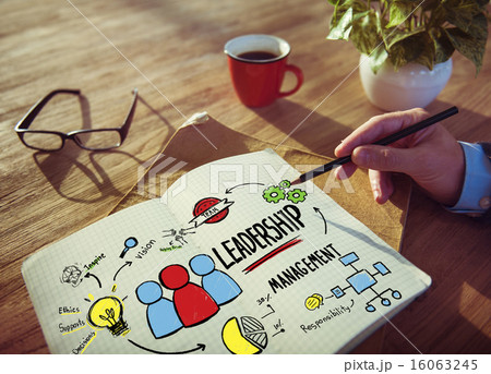 Businessman Leadership Management Idealist...の写真素材 [16063245] - PIXTA