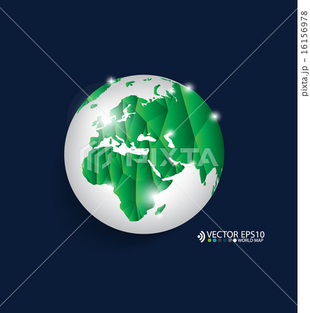 Modern globe design, vector illustration.のイラスト素材 [16156978] - PIXTA