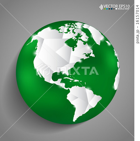 Modern globe design, vector illustration.のイラスト素材 [16157014] - PIXTA