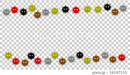 Virus border - Stock Illustration [16197133] - PIXTA