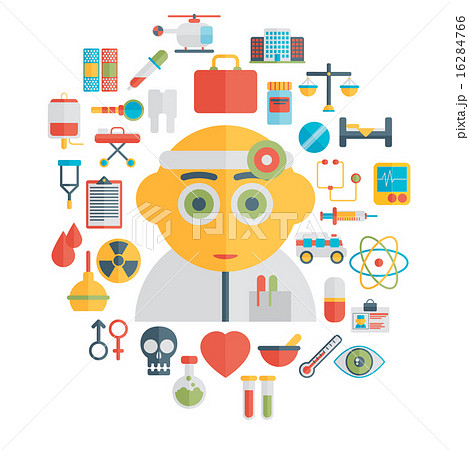 Doctor and medical toolsのイラスト素材 [16284766] - PIXTA