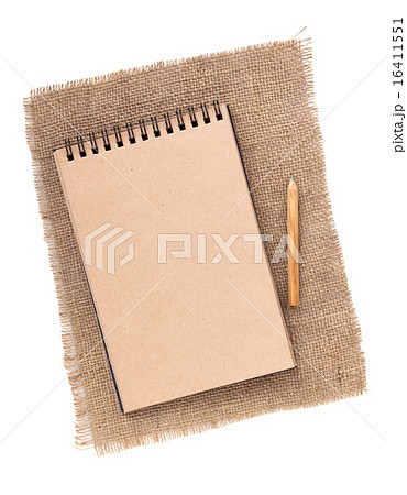 Brown paper notepadの写真素材 [16411551] - PIXTA