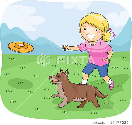 Dog Frisbee Clip Art