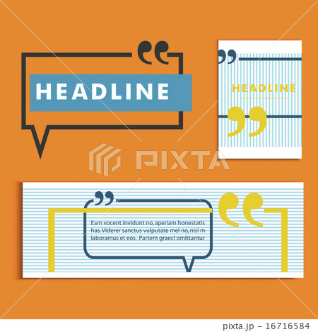 Set vector color lines with conversational bubbleのイラスト素材 [16716584] - PIXTA