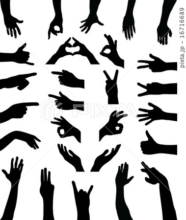 handsのイラスト素材 [16716689] - PIXTA