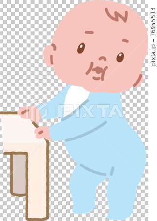 Baby grab hold - Stock Illustration [16955513] - PIXTA