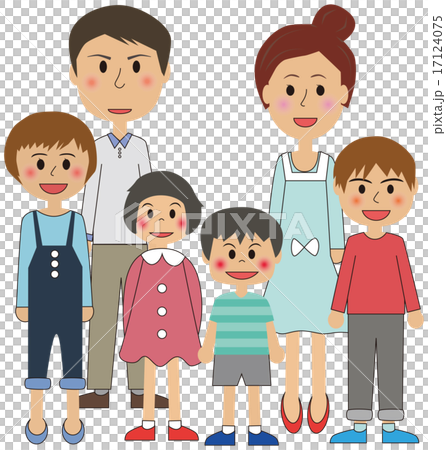 6 People Family Stock Illustration 17124075 PIXTA 6 People Family Stock Illustration 17124075 PIXTA