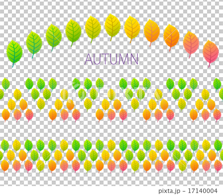 Fall color material gradation 1 - Stock Illustration [17140004] - PIXTA