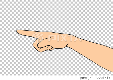 Aim finger _ b - Stock Illustration [17201313] - PIXTA