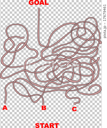 Rope maze - Stock Illustration [17679461] - PIXTA