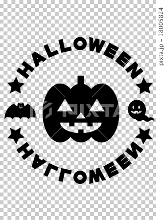 Halloween mark design black - Stock Illustration [18005824] - PIXTA