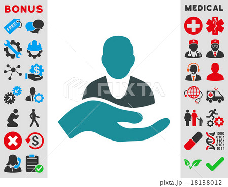 Patient Assistance Iconのイラスト素材 [18138012] - PIXTA