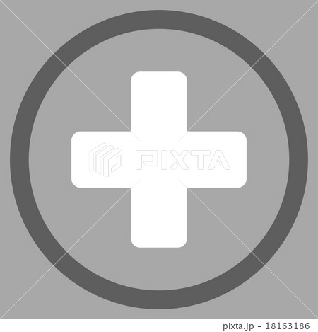 Rounded Plus Iconのイラスト素材 [18163186] - PIXTA