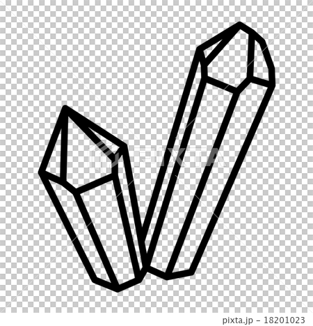 Crystal point 2 - Stock Illustration [18201023] - PIXTA