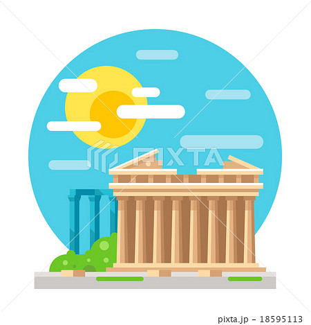 Parthenon Cartoon