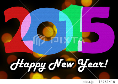 Happy new year 2015 Backgroundのイラスト素材 [18761410] - PIXTA