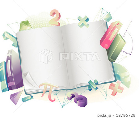 Open Book Mathのイラスト素材 [18795729] - PIXTA