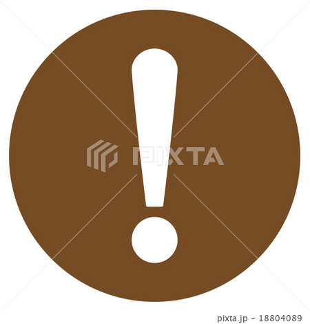 Problem flat brown color iconのイラスト素材 [18804089] - PIXTA