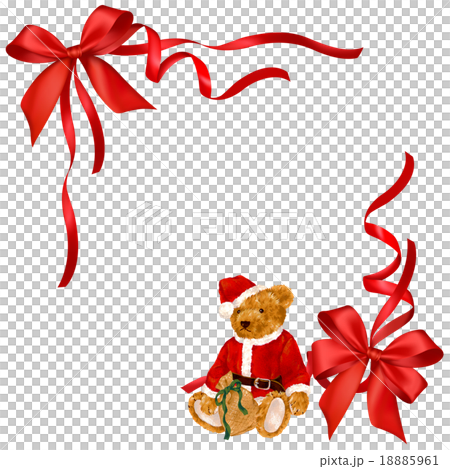 Cute bear's ribbon decorations - Stock Illustration [18885961] - PIXTA