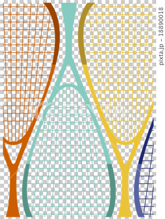 squash racket illustration