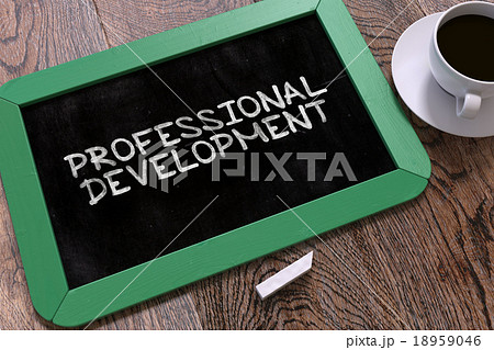 Professional Development Handwritten on Chalkboardのイラスト素材 [18959046 ...