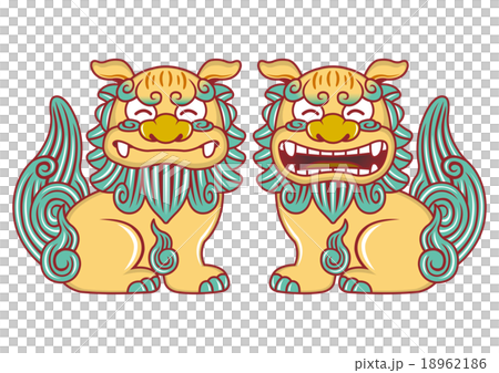 Shisa - Stock Illustration [18962186] - PIXTA