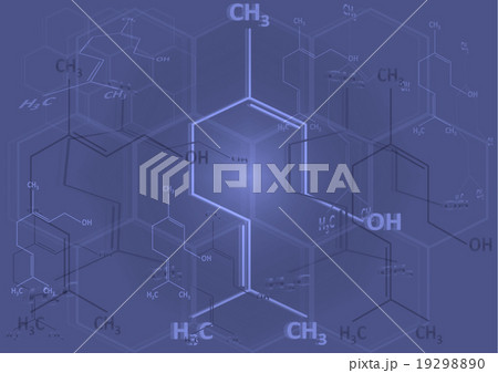 The chemical structural formula of spiritのイラスト素材 [19298890] - PIXTA