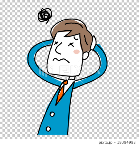 Bothering businessman - Stock Illustration [19384988] - PIXTA
