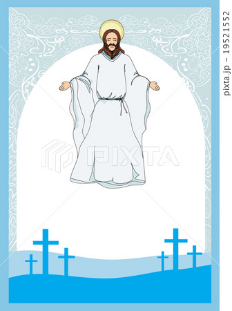 Jesus Christ bless, vector illustrationのイラスト素材 [19521552] - PIXTA