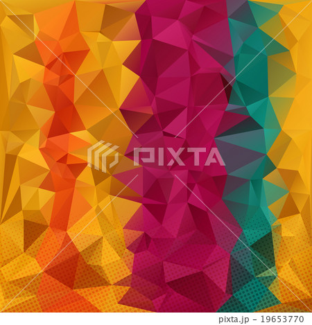 Color Strips polygonのイラスト素材 [19653770] - PIXTA