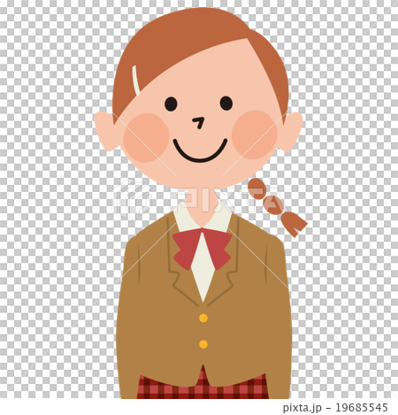 Female student _ blazer - Stock Illustration [19685545] - PIXTA