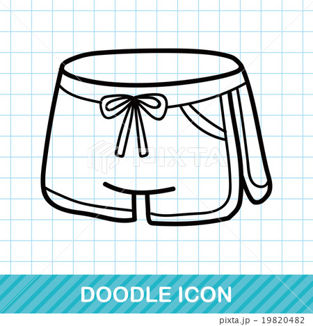 sports wear doodleのイラスト素材 [19820482] - PIXTA