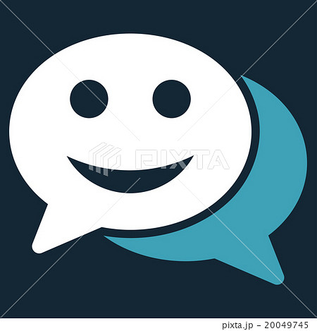 Happy Chat Iconのイラスト素材 [20049745] - PIXTA